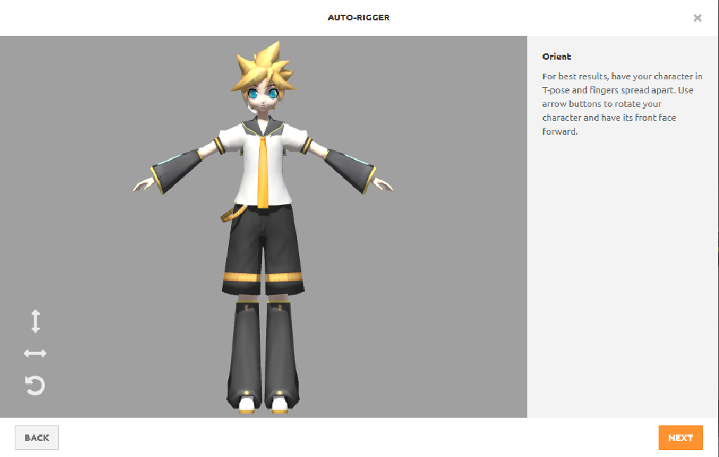 使用mixamo为obj文件绑骨并导入unity