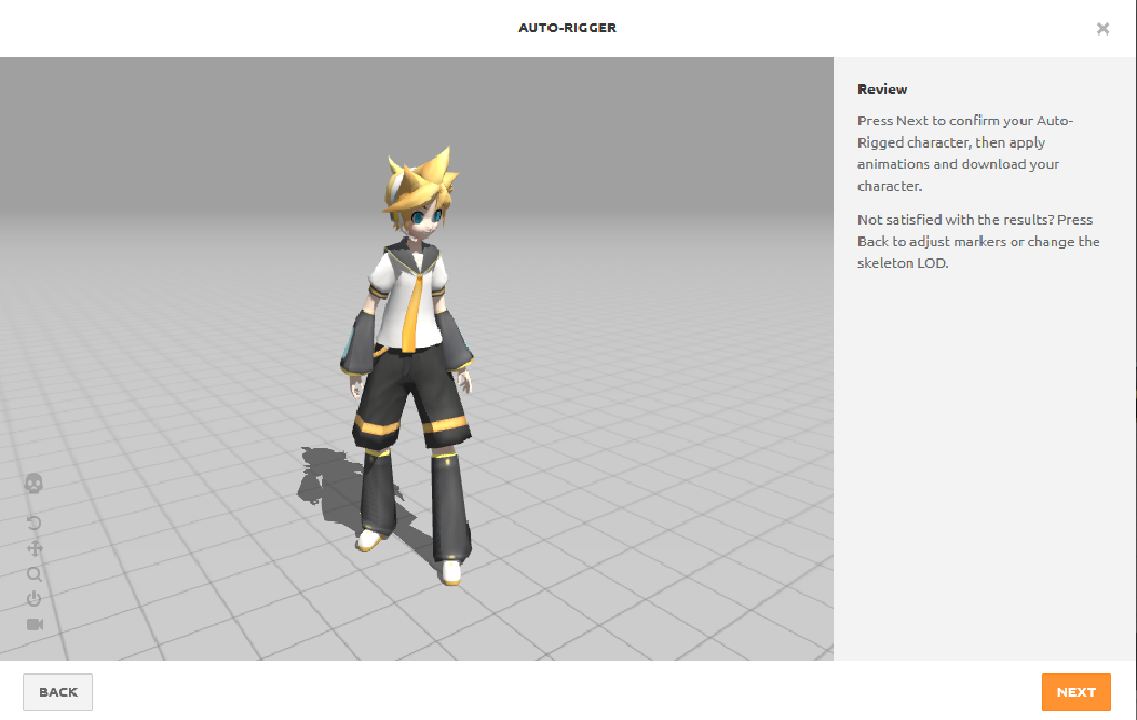 使用mixamo为obj文件绑骨并导入unity